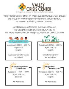 Printable Media – Valley Crisis Center